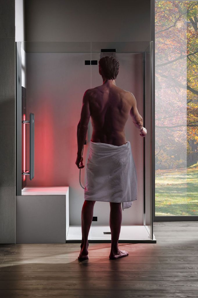 Bilbao infrared – transform your shower into an infrared sauna
